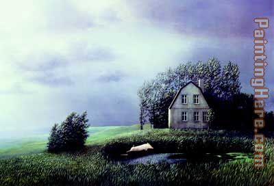 2011 michael sowa Kohler's Pig Autumn painting anysize 50% off ...
