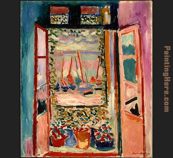 Henri Matisse Open Window Collioure painting anysize 50% off - Open ...