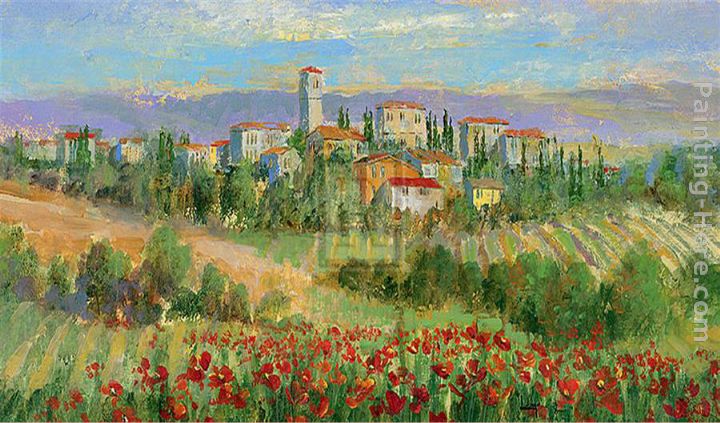 Michael Longo Tuscan Spring painting anysize 50% off - Tuscan Spring ...