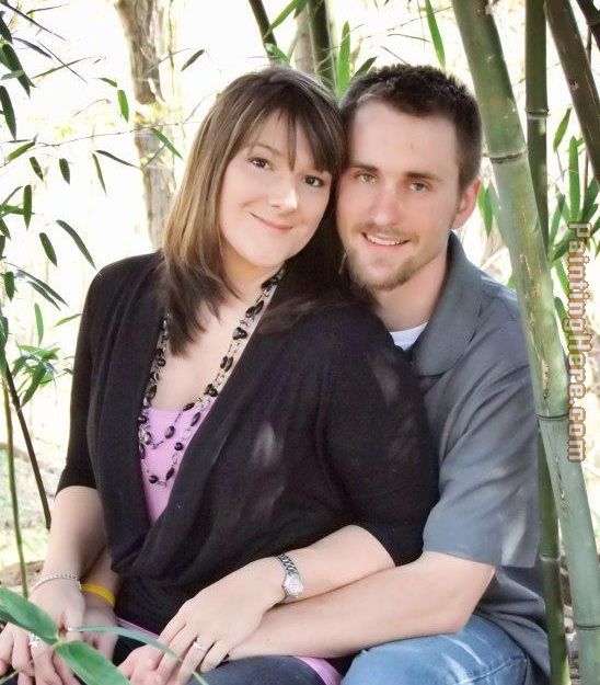 Unknown Artist Kristin & Travis painting anysize 50% off - Kristin ...