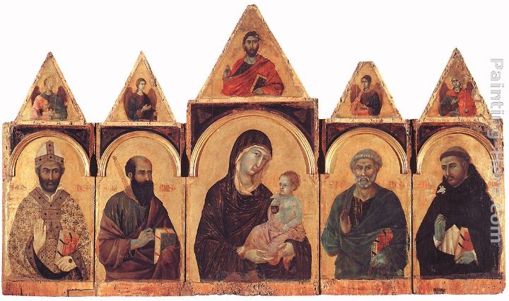 Duccio di Buoninsegna Polyptych No. 28 painting anysize 50% off ...