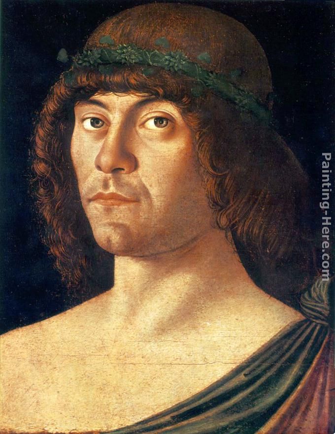 Giovanni Bellini Portrait of a Humanist painting anysize 50% off ...