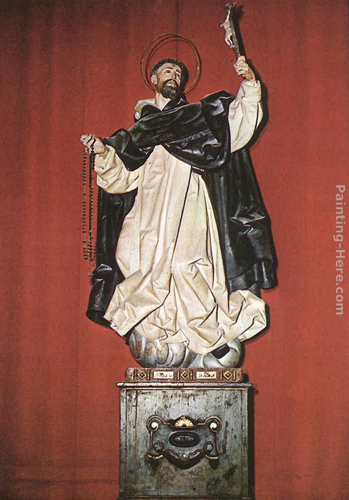 Gregorio Fernandez St Dominic painting anysize 50% off - St Dominic ...