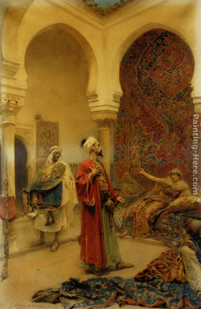 Gustavo Simoni The Arrival of the Master painting anysize 50% off - The ...