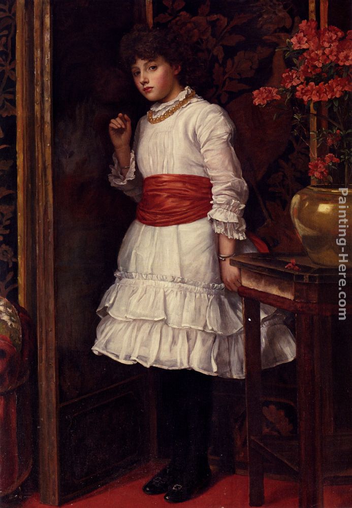 Maria Matilda Brooks The Red Sash painting anysize 50% off - The Red ...