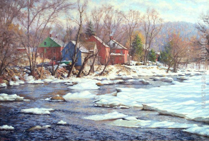 Richard Wheeler Whitney Spring Thaw painting anysize 50% off - Spring ...